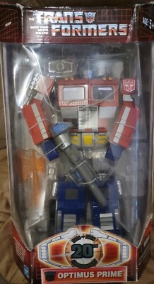 Transformers 20th Anniversary Optimus Prime (Grey Gun) 653569183426| eBay
