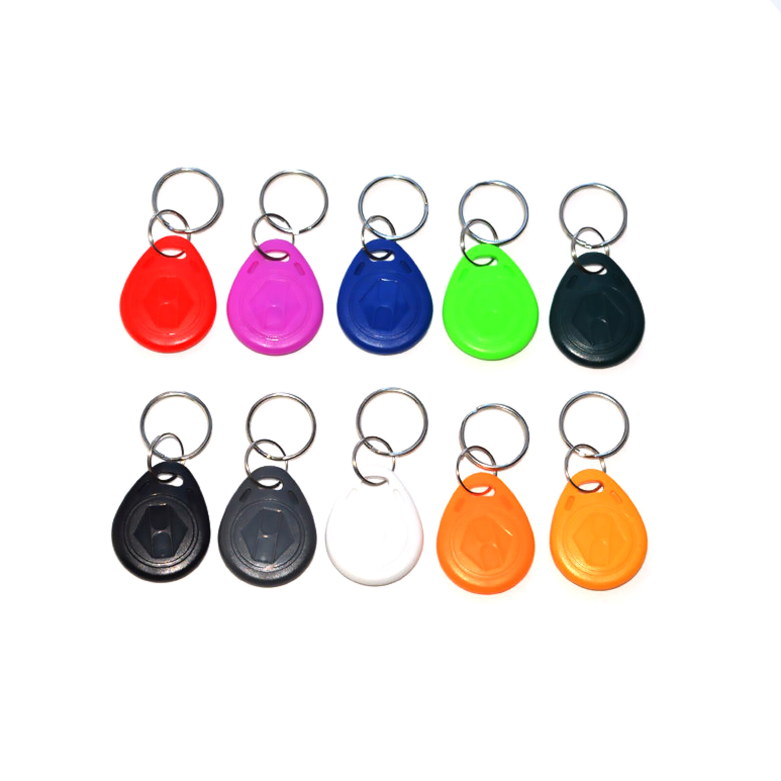 Wholesale 50Pcs EM4305 125KHz Rewritable RFID Keyfob Tag Token Door ...