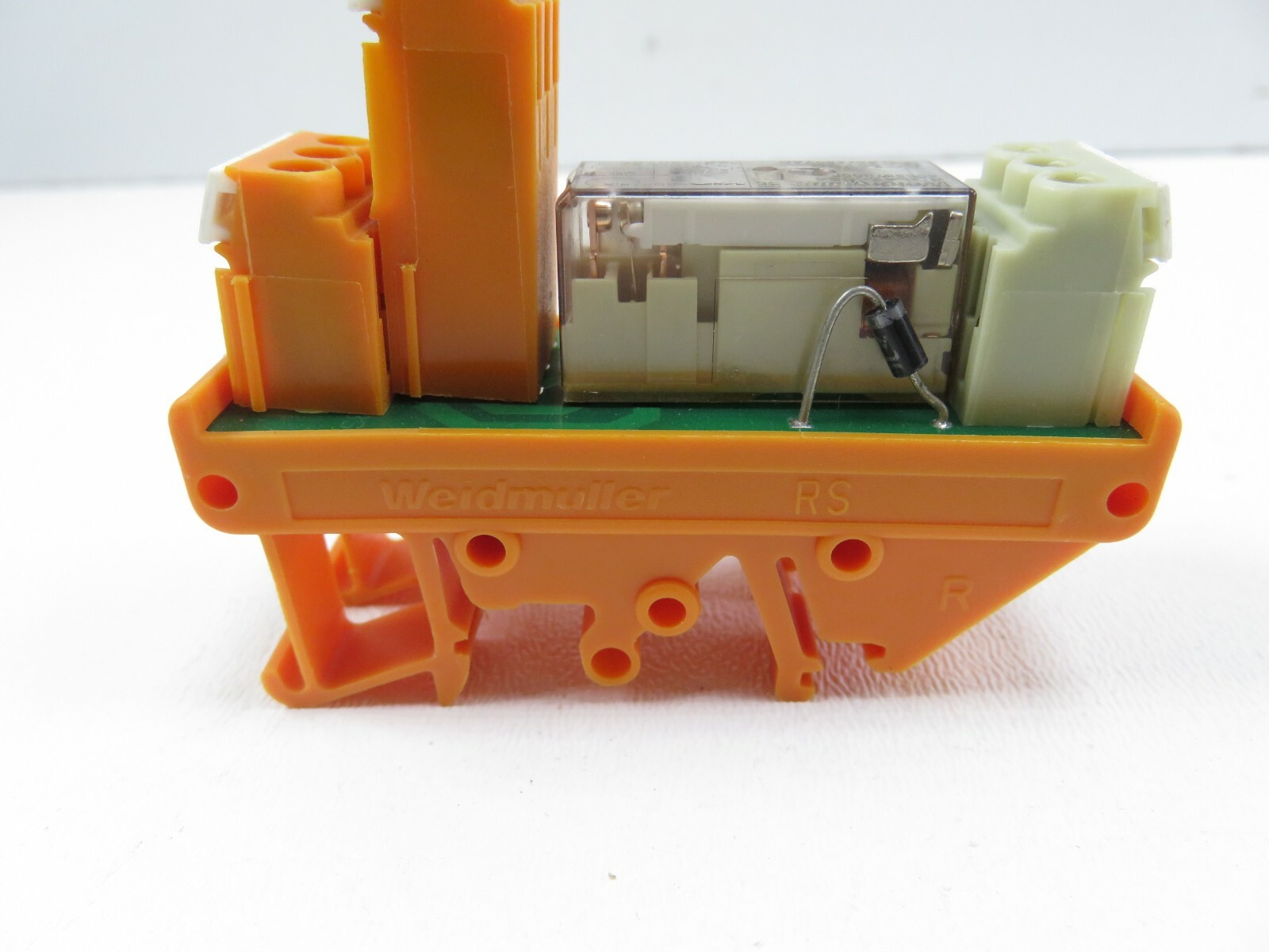 Lot of 2 Weidmuller RCL424024 Relay 24VCD w/ Weidmuller 9406121001 RS ...