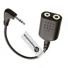 ADAPTOR TO CONNECT ICOM 2 PIN EARPIECE TO 1 PIN MOTOROLA TALKABOUT ...