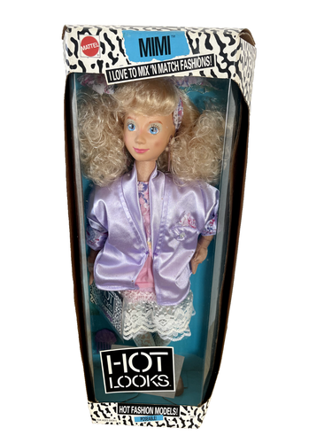 Mimi French Mattel Hot Looks Models Poseable Fashion Doll, circa 1986 ...