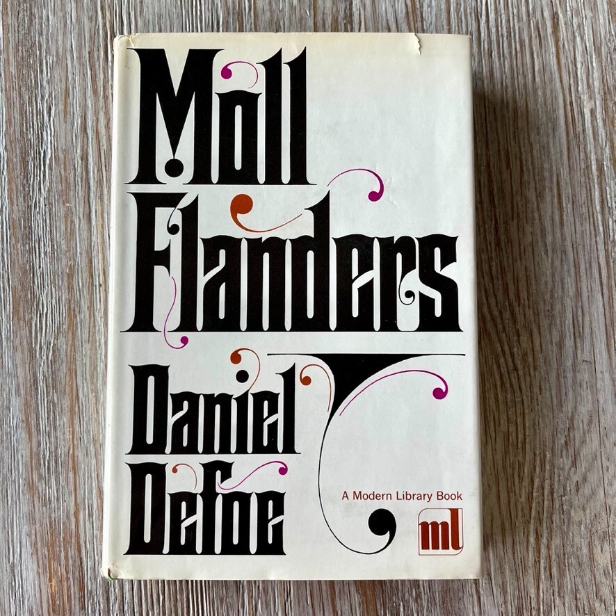 Vintage 1967 Moll Flanders by Daniel Defoe with Dust Jacket- Displays ...