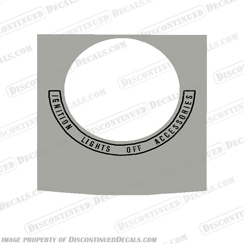 Fits Harley Davidson Softail Motorcycle Dash Ignition Decal - 1994-1995 ...