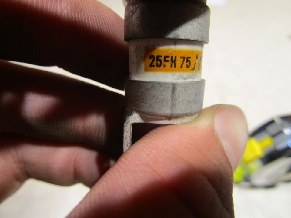 KYOSAN 25FH75, 250V, 75A, CLEAR UP FUSE, T0268 | eBay