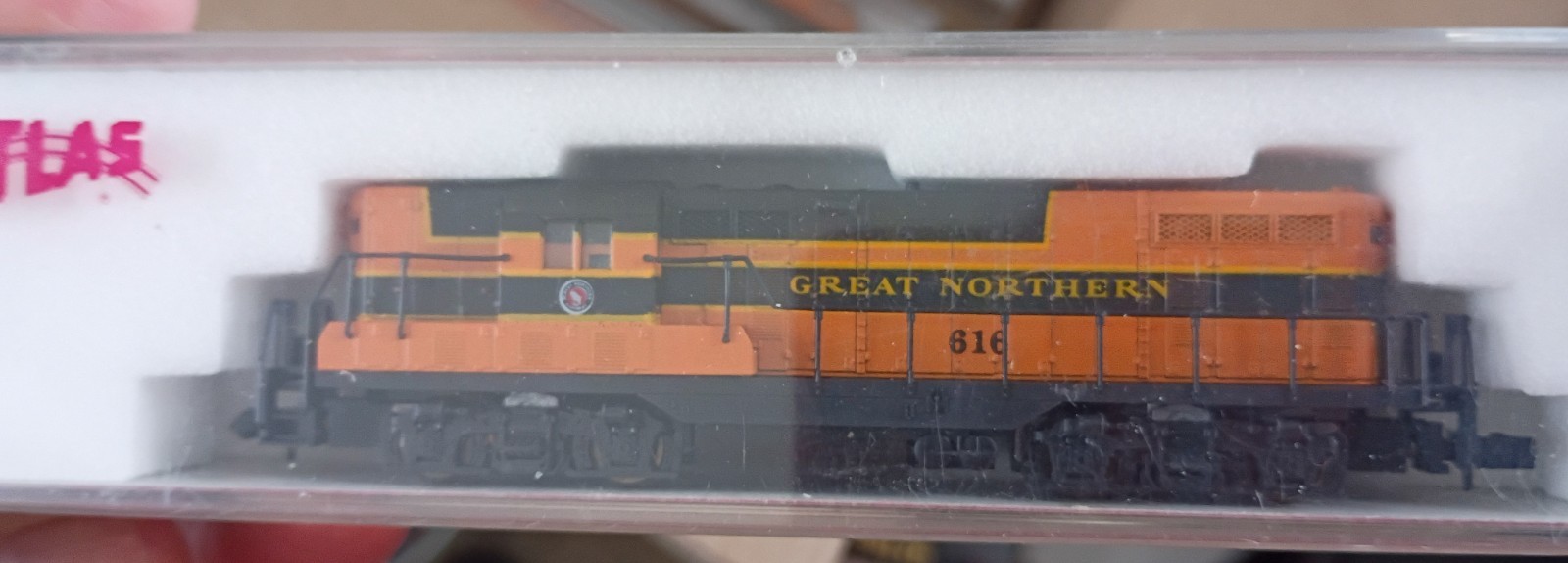 N SCALE ATLAS/48026 GN/No# EMD GP7, DC, Tested. Complete, DC | eBay