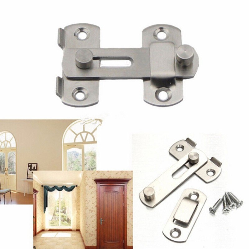 Buckle Sliding Door Lock Portable Secure tool 1pc Accessories Gate ...