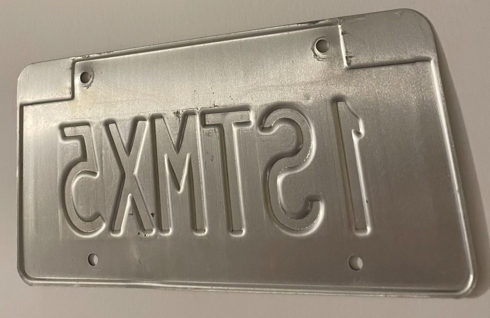 1STMX5 Vanity License Plate Mazda Miata MX5 1989 1990 1991 1992 1993 ...