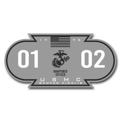 Marine Corps 0102 MOS Decal - USMC Truck Decal - Military Graphics - 8 ...