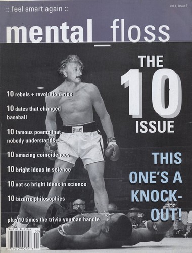 Mental Floss Magazine; 1:3, 2001; The 10 Issue | eBay