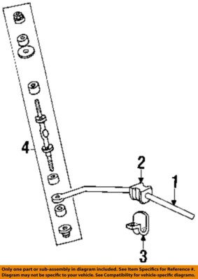 FORD OEM 90-02 Crown Victoria Rear Suspension FOVY5A486A | eBay