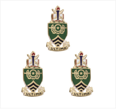 GENUINE U.S. ARMY CREST: SERGEANT MAJOR ACADEMY - MOTTO: ULTIMA | eBay