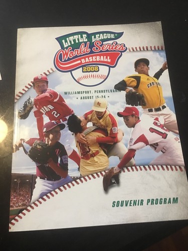 Vintage Little League Baseball World Series Souvenir Program 2008 ...