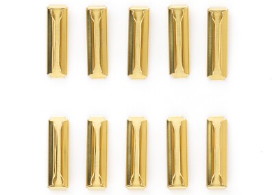 LGB 10001 Metal Rail Joiner Replacements G Scale Brass Track 10 Pieces ...
