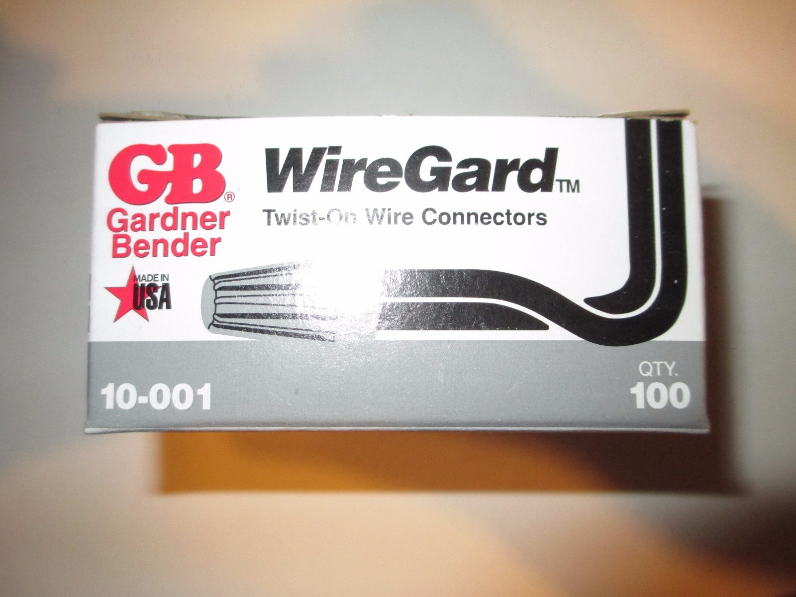 (2) BOXES OF 100 GARDNER BENDER WIREGARD WIRE CONNECTORS 10-001 new old ...