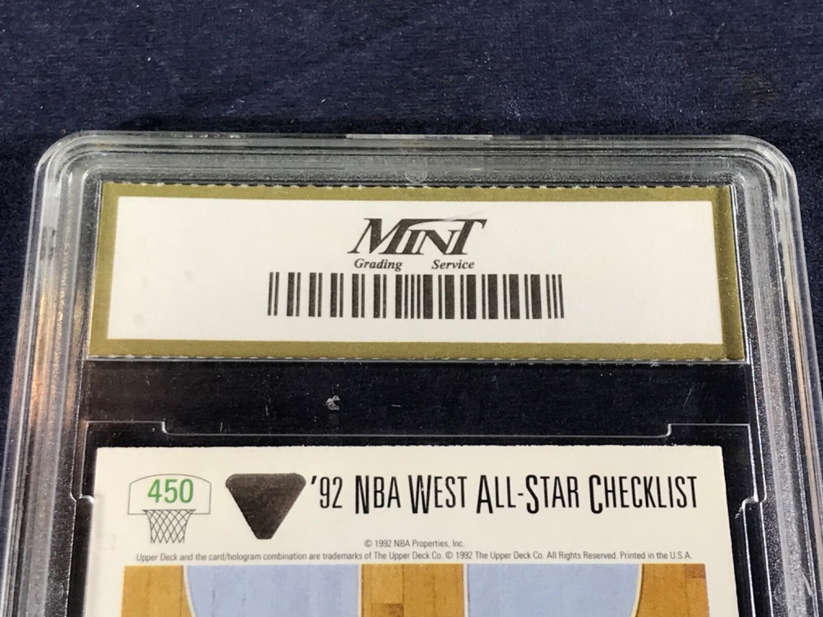 Nba Basketball East West All Star Game Cards 1992