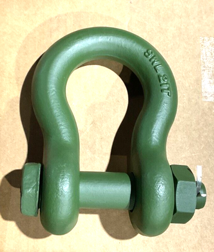 SWL 21T (42,000 lbs.) Bolt Type Anchor Shackle Oshkosh 3819274 | eBay