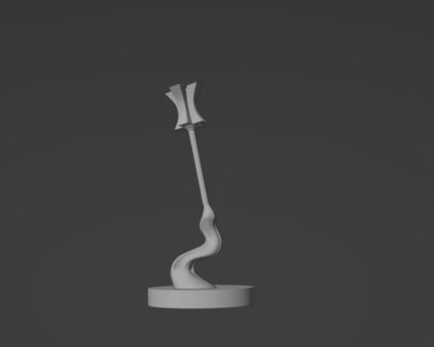 Spiritual Weapon Mace Spell Effect 28mm Scale DND D&D Tabletop Mini | eBay