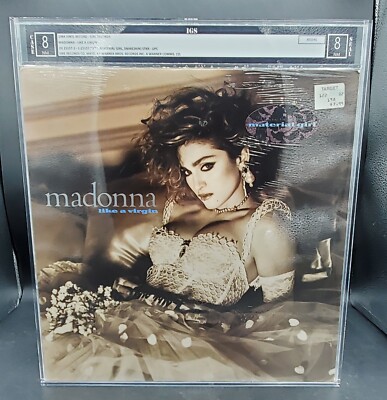 IGS 1984 8-8 MADONNA LIKE A VIRGIN VINYL GRADED MUSIC AMG VMG RECORD | eBay