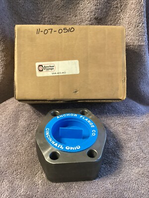 ANCHOR FLANGE…W4-40-40…FLAT SOCKET WELD PIPE 4-BOLT CARBON STEEL FLANGE ...