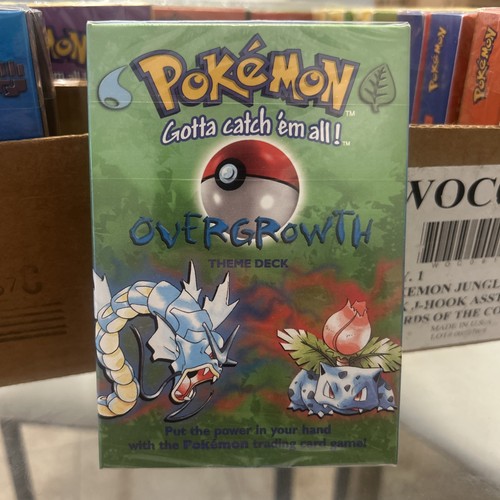 Vintage WOTC Pokemon Base Set Overgrowth There Deck Factory Sealed ...