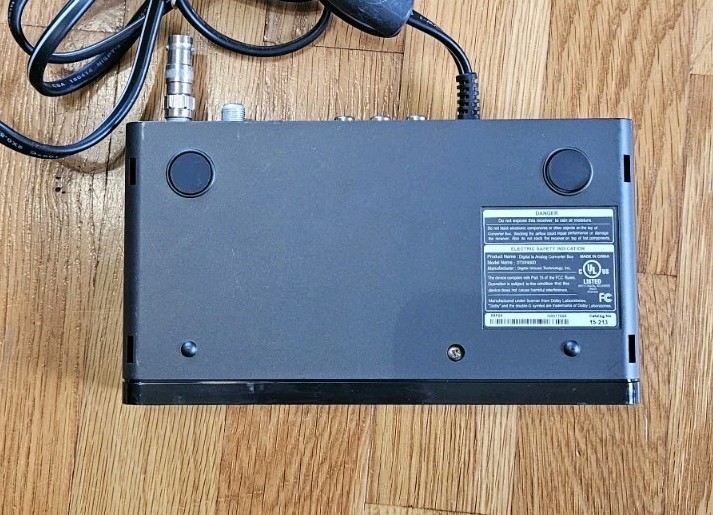 DTV Digital Stream Converter DTX9900 Digital to Analog Converter Box ...