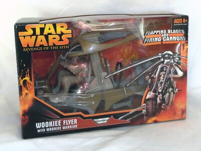Star Wars Revenge of the Sith Wookie Flyer with Wookie Warrior Sealed ...