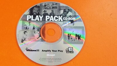 ⭐️⭐️⭐️⭐️⭐️Play Pack CD-ROM Microsoft (1999) PC Software CD Disc | eBay