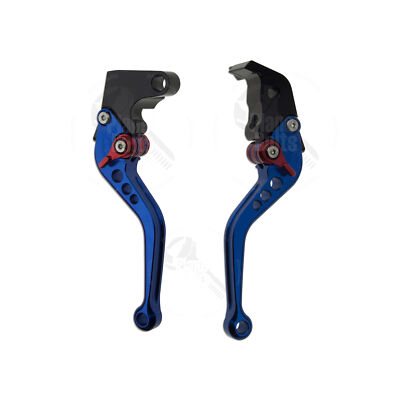 Blue CNC Shorty Brake & Clutch Levers For Yamaha YZF R6 05-14 R1 ...