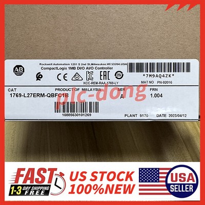 Brand New 1769-L27ERM-QBFC1B Allen-Bradley Free Shipping AB ...