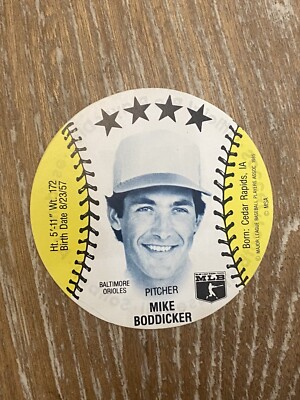 1985 JOX by Thom McAn Baseball Disc Mike Boddicker Baltimore Orioles | eBay