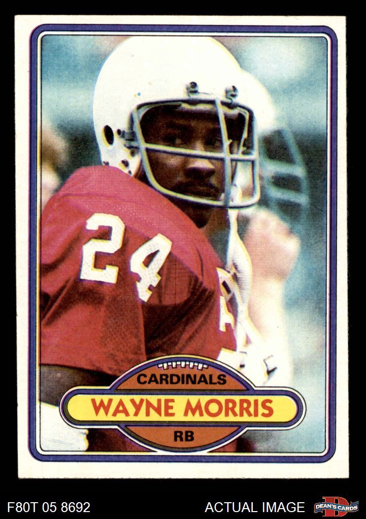1980 Topps #288 Wayne Morris Cardinals-FB SMU 5 - EX | eBay