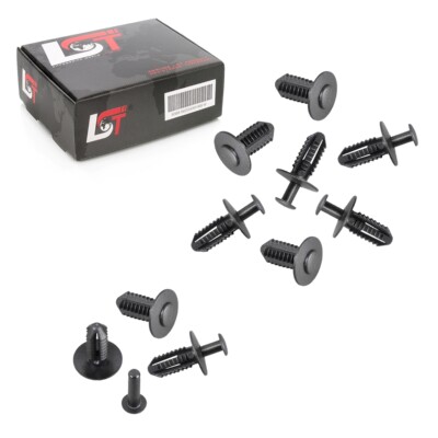 10x Passage avant Arrière Clips en Plastique Sécurisation pour Mercedes ...