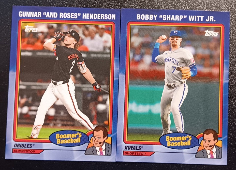 2024 Topps X Chris Berman Boomer's Baseball. 12 Card Nameplate ...