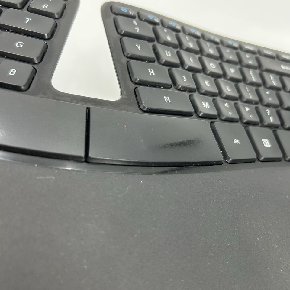 Microsoft Sculpt Ergonomic Keyboard With USB Dongle - Palm Rest, Key ...