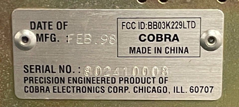 Lot 30: Cobra 29 LTD Classic CB Radio | eBay