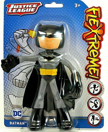 Mattel Batman Flextreme! DC Justice League Batman Bendable 7” Action ...