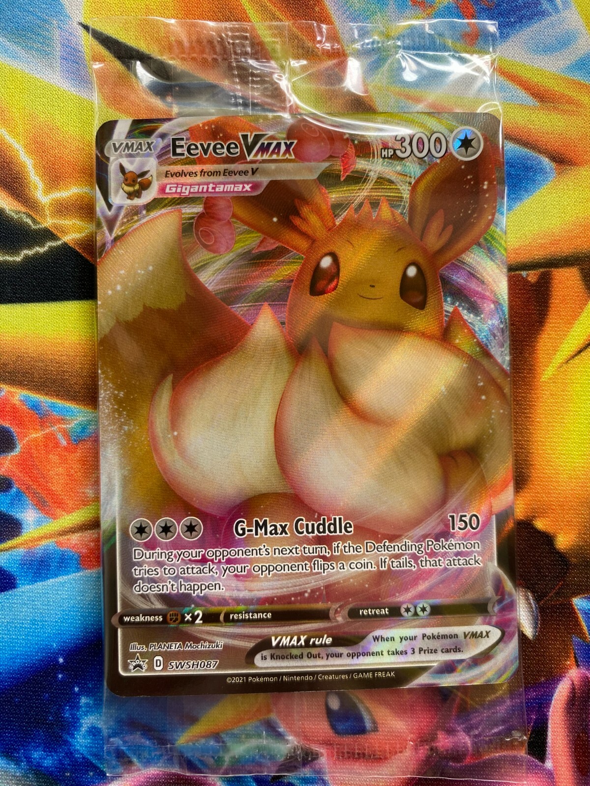 Gigantamax Eevee Card - Printable Cards