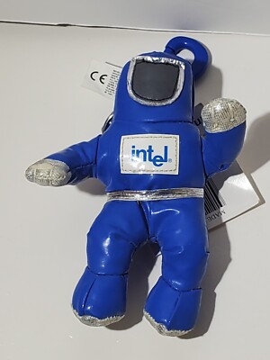 Intel Bunny People Blue Astronaut 4" Bean Bag Toy New NWT | eBay