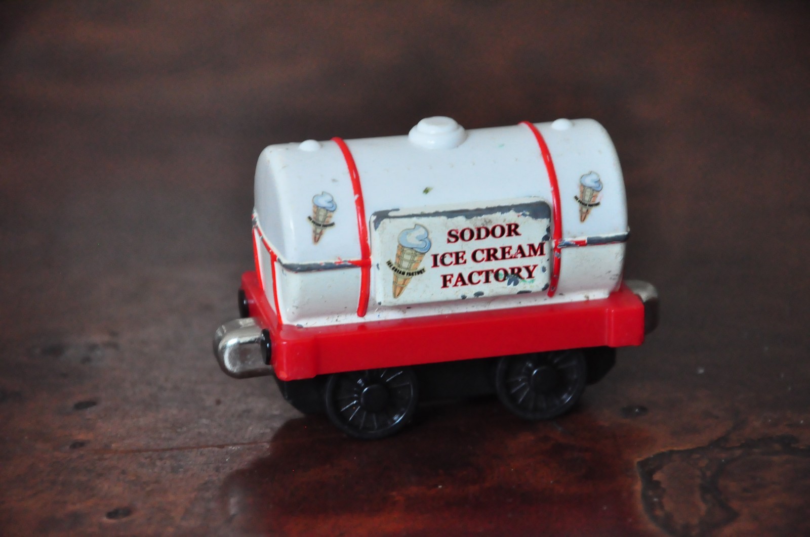 THOMAS DIECAST Metal 1 CARRIAGE SODOR ICE Cream Factory TANKER | eBay