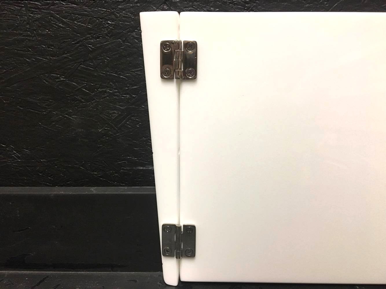 NEW Sportsman Boats White Transom Door w/ Missing Parts (195775-306231 ...