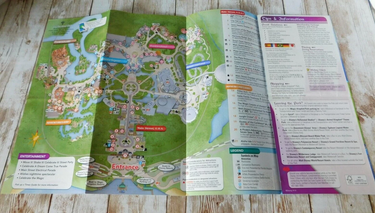 Magic Kingdom Map With New Fantasyland