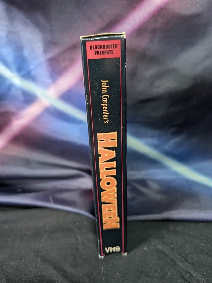 John Carpenters HALLOWEEN Blockbuster VHS TAPE Slasher Horror 1995 ...