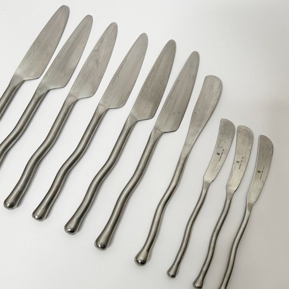 GS Gourmet Settings Handmade Montana Flatware Dinner Butter knives | eBay