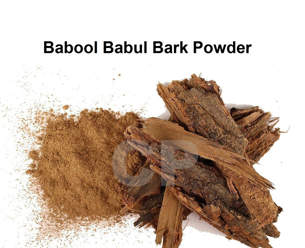 Babool Babul Bark Powder Acacia Nilotica Powder Ayurveda Organic 50gm ...