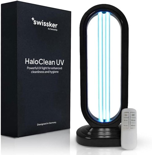 Swissklip HaloClean UV Original Home Disinfection Device Dust Mites ...