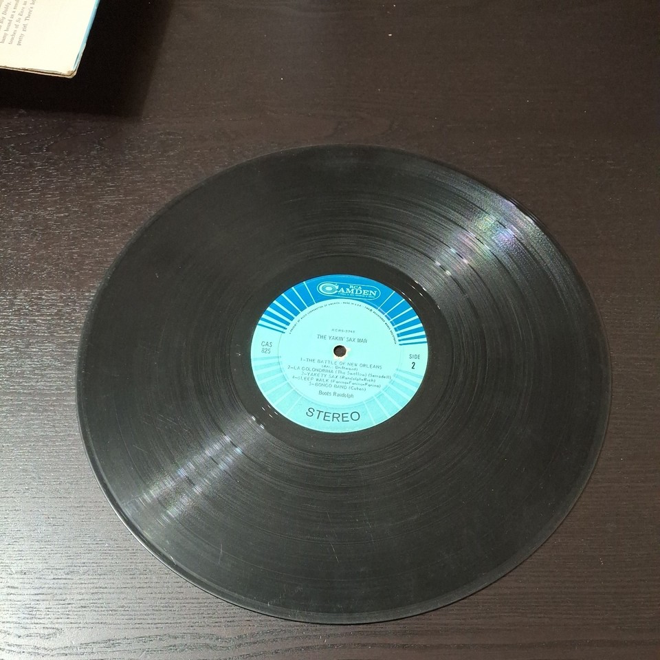 Boots Randolph The Yakin' Sax Man Vinyl LP Record Album From 1964 CAS ...