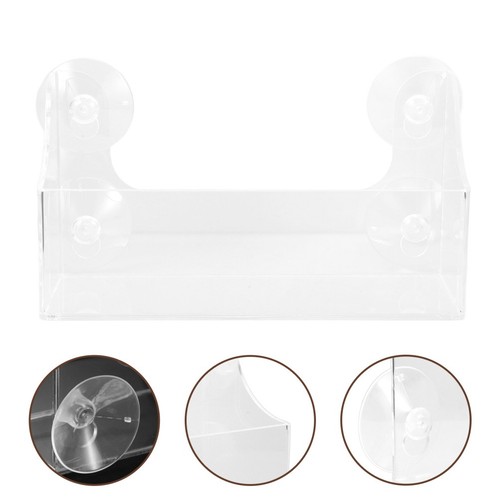 Suction Cup Display Shelf Syrup Holder Coffee Water Bottle Organizer ...