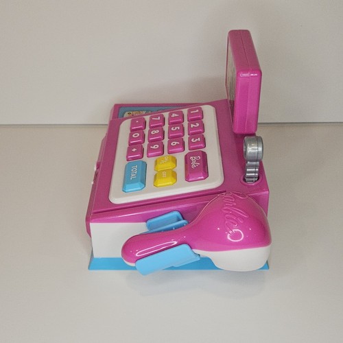 Barbie Cash Register Sounds Counting Shopping Kids Learning Toy Credit ...