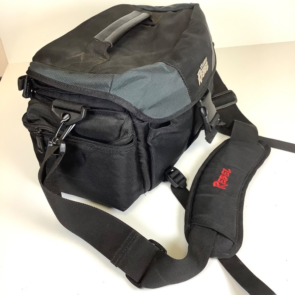 Canon EOS Rebel DSLR Digital Camera Bag Only Protective Carry Case OEM ...