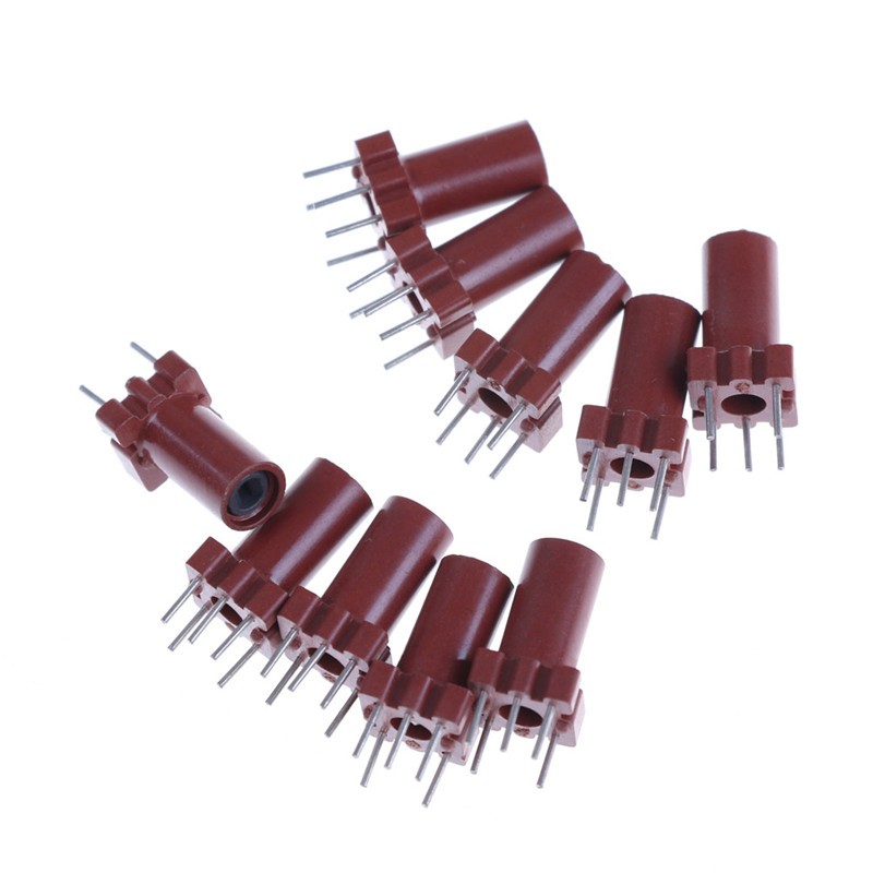 10Pcs Inductor Shell Skeleton Empty Ferrite Core No Inductor 25-100MHZ ...